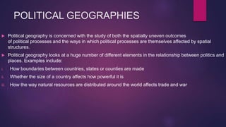 Elements of geography basics | PPT