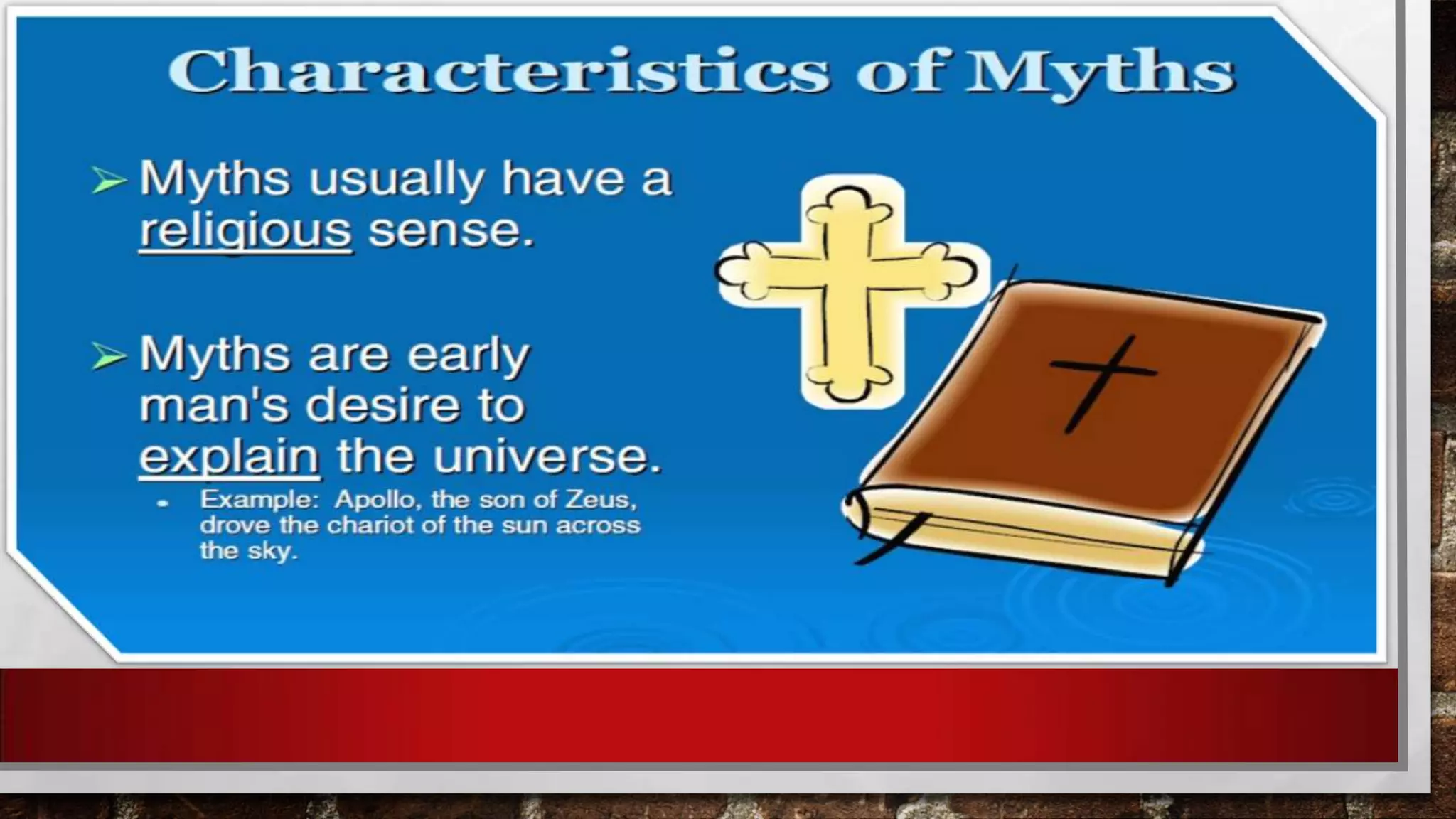 Elements of Greek Myths | PPT