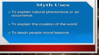 Elements of Greek Myths | PPT