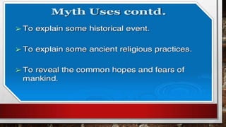 Elements of Greek Myths | PPT