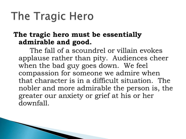 Elements of greek tragedy and the tragic hero | PPTX | Drama | Genres
