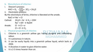 5th Lecture on Elements of groups 16, 17 & 18 | Chemistry Part I | 12th ...