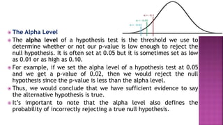 Elements of inferential statistics | PPTX