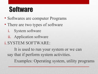 Elements of information system | PPT