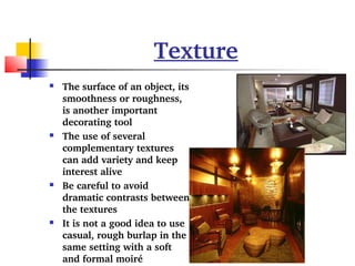What are The Elements of Interior Design | PPT