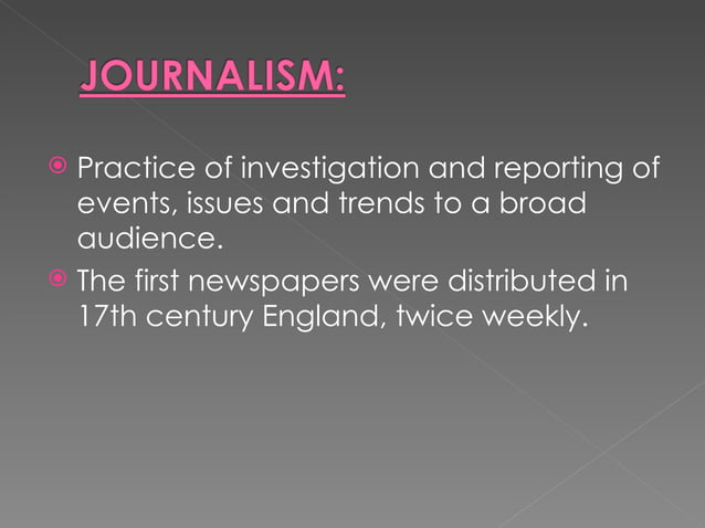 Elements of journalism (5) | PPT