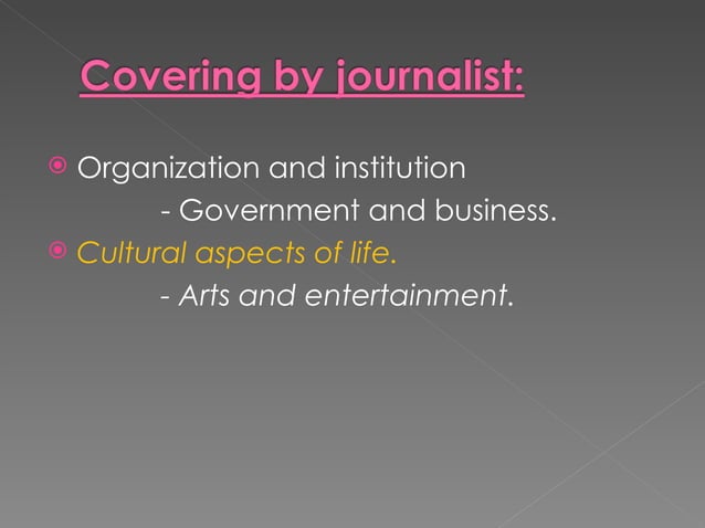 Elements of journalism (5) | PPT