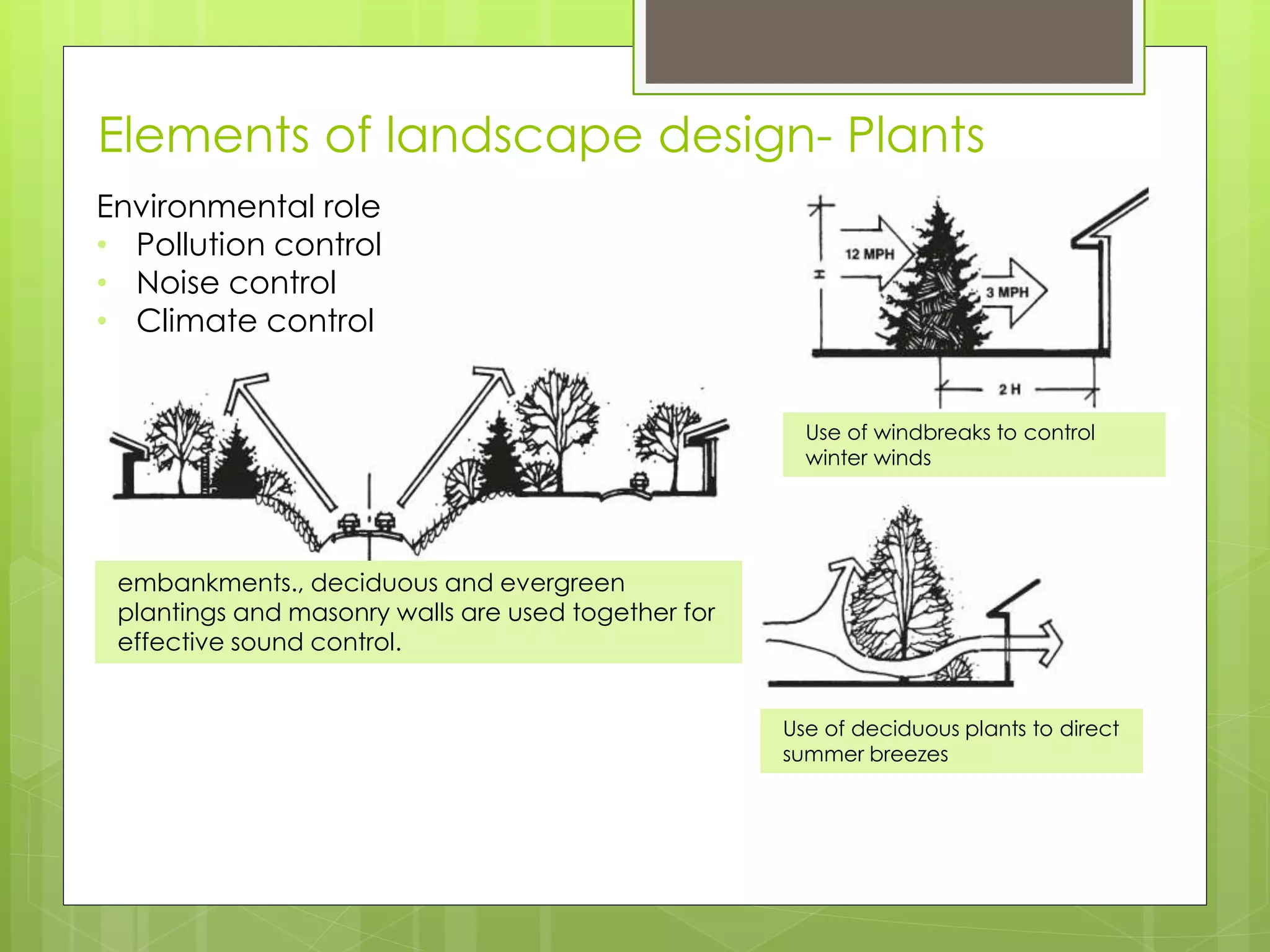 Elements of landscape | PPTX