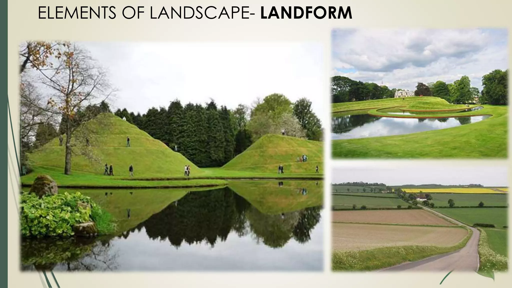 Elements of landscape design | PPTX