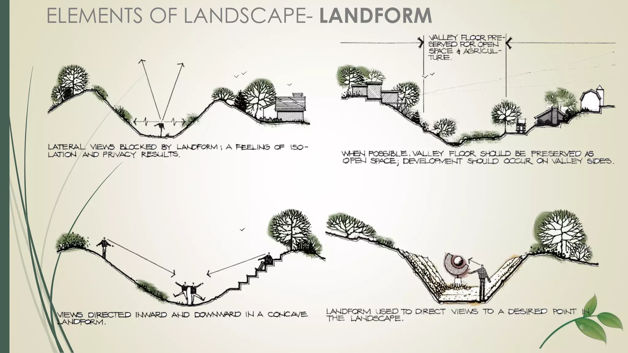 Elements of landscape design | PPTX
