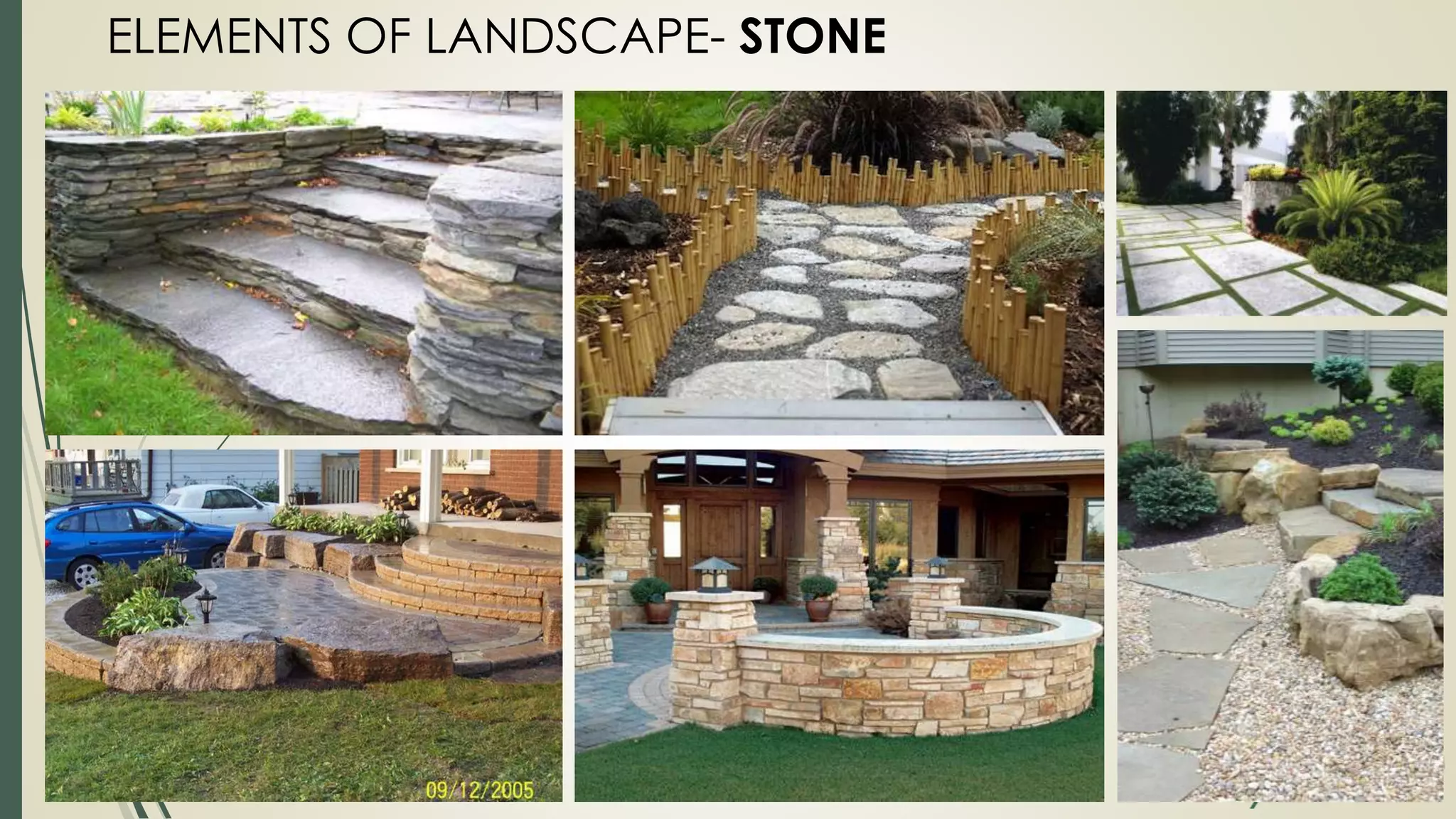 Elements of landscape design | PPTX