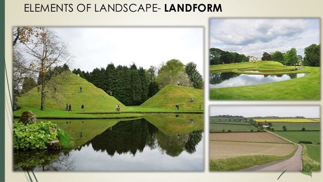 Elements of landscape design