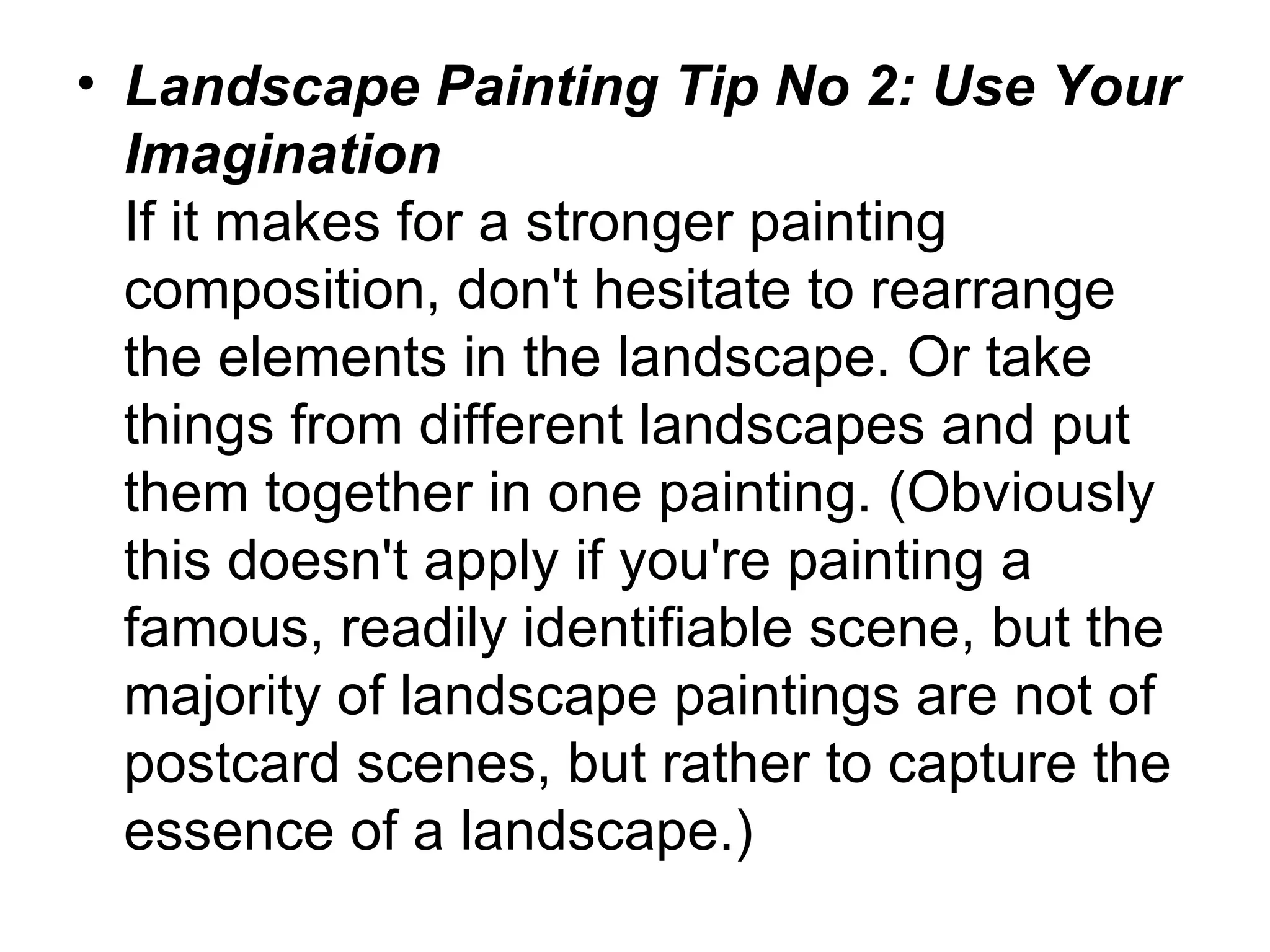 Elements of landscape guidleines | PPT