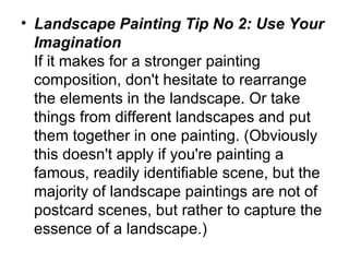 Elements of landscape guidleines | PPT