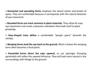 Elements of landscaping | PDF
