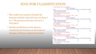 Elements of language learning - an analysis of how different elements ...
