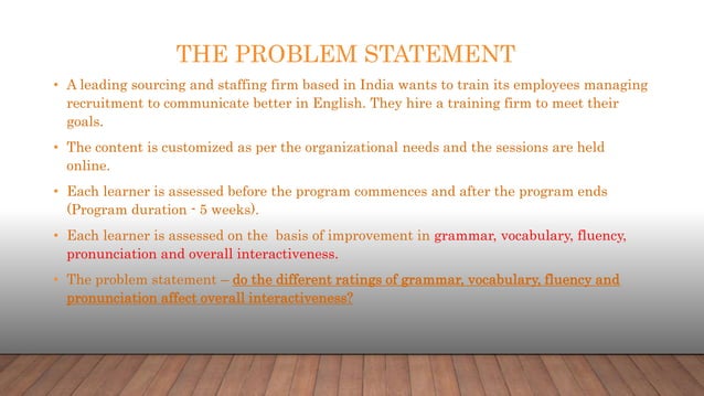 Elements of language learning - an analysis of how different elements ...