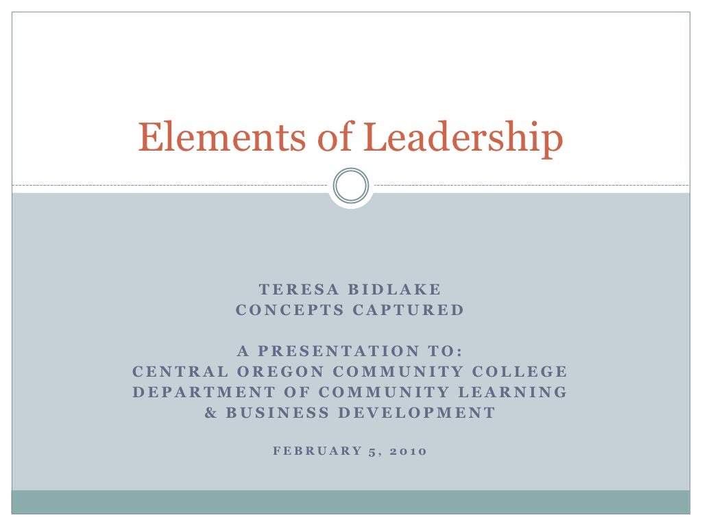 Elements Of Leadership elements-of-leadership