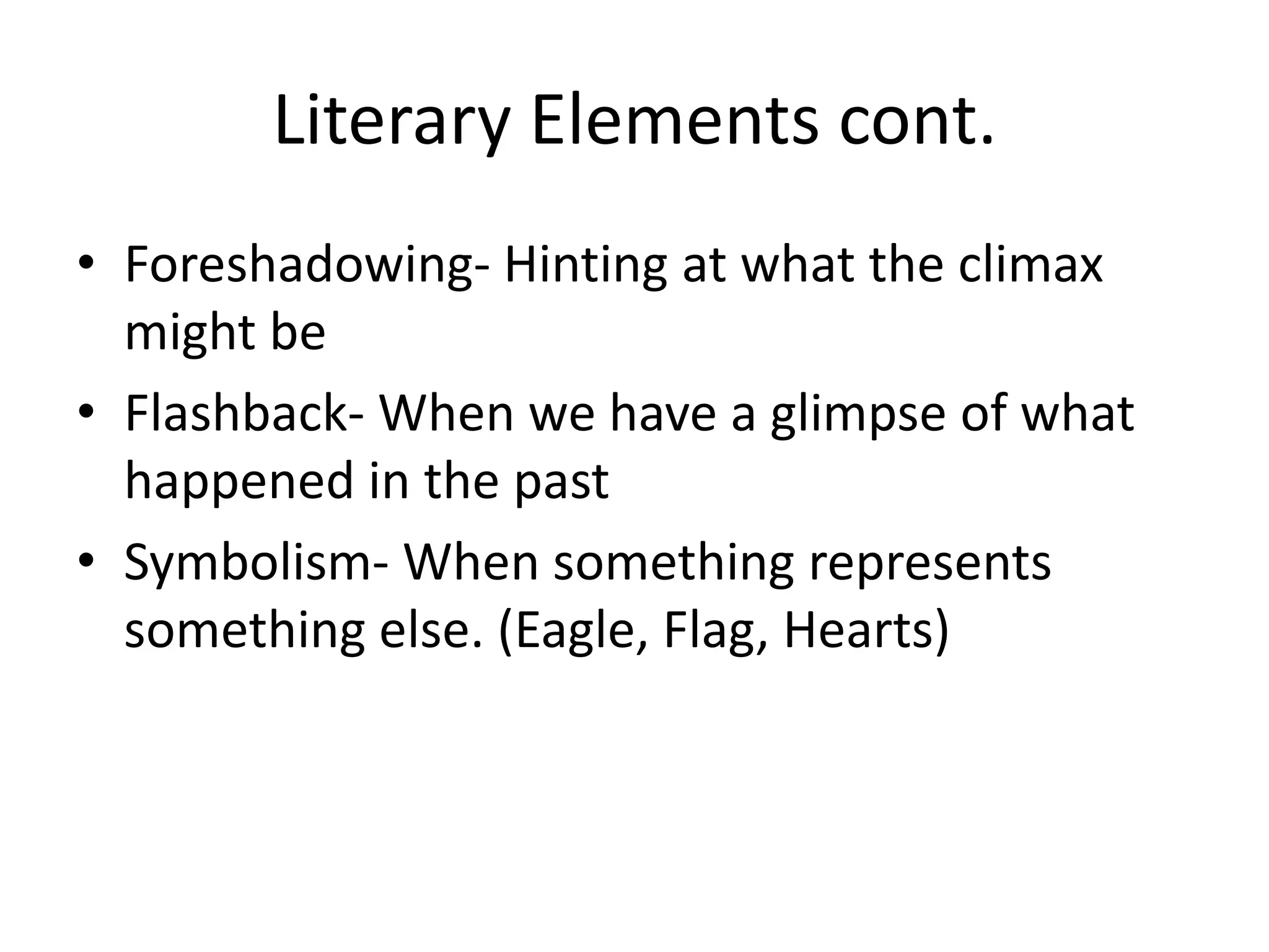 Elementsofliterature PPT