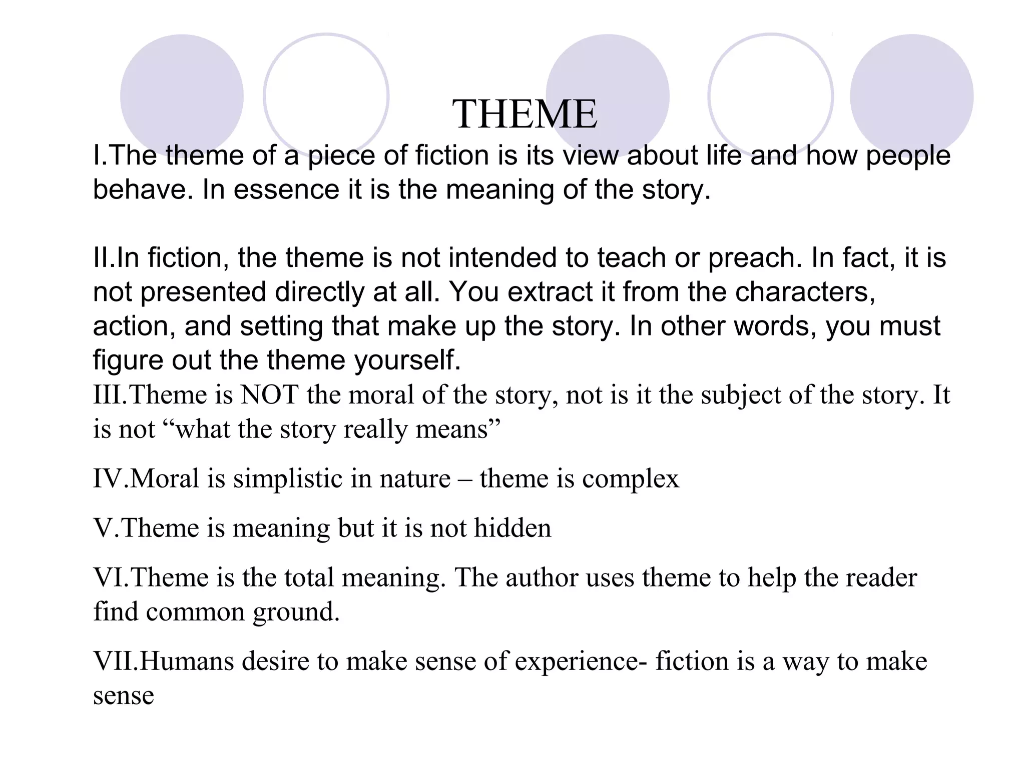 Elements of literature | PPT