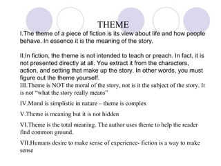 Elements of literature | PPT