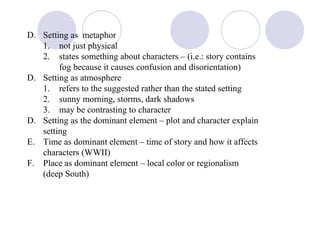 Elements of literature | PPT