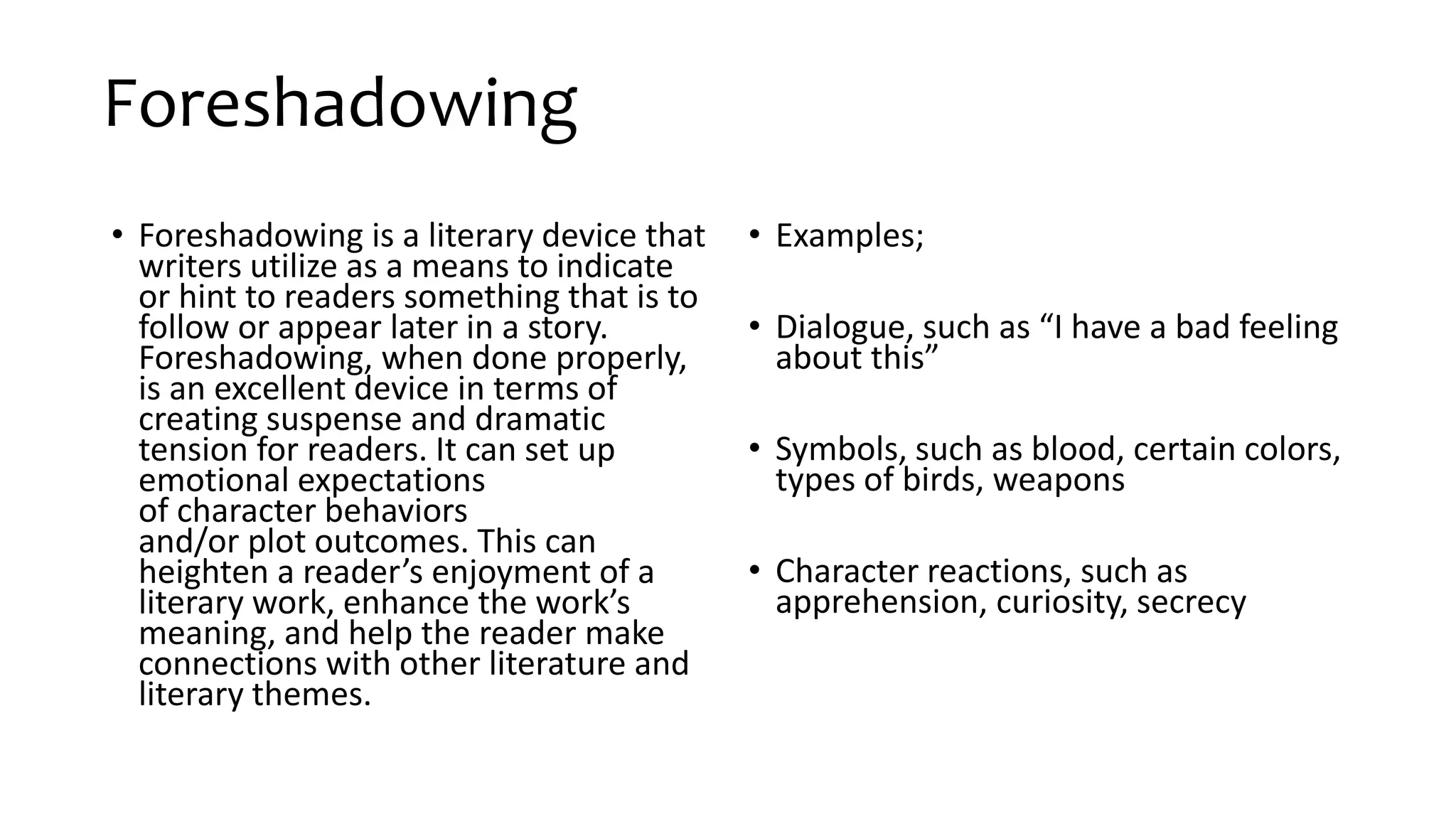 Elements of literature | PPTX