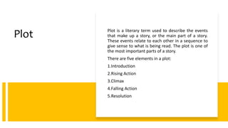 Elements of literature | PPTX