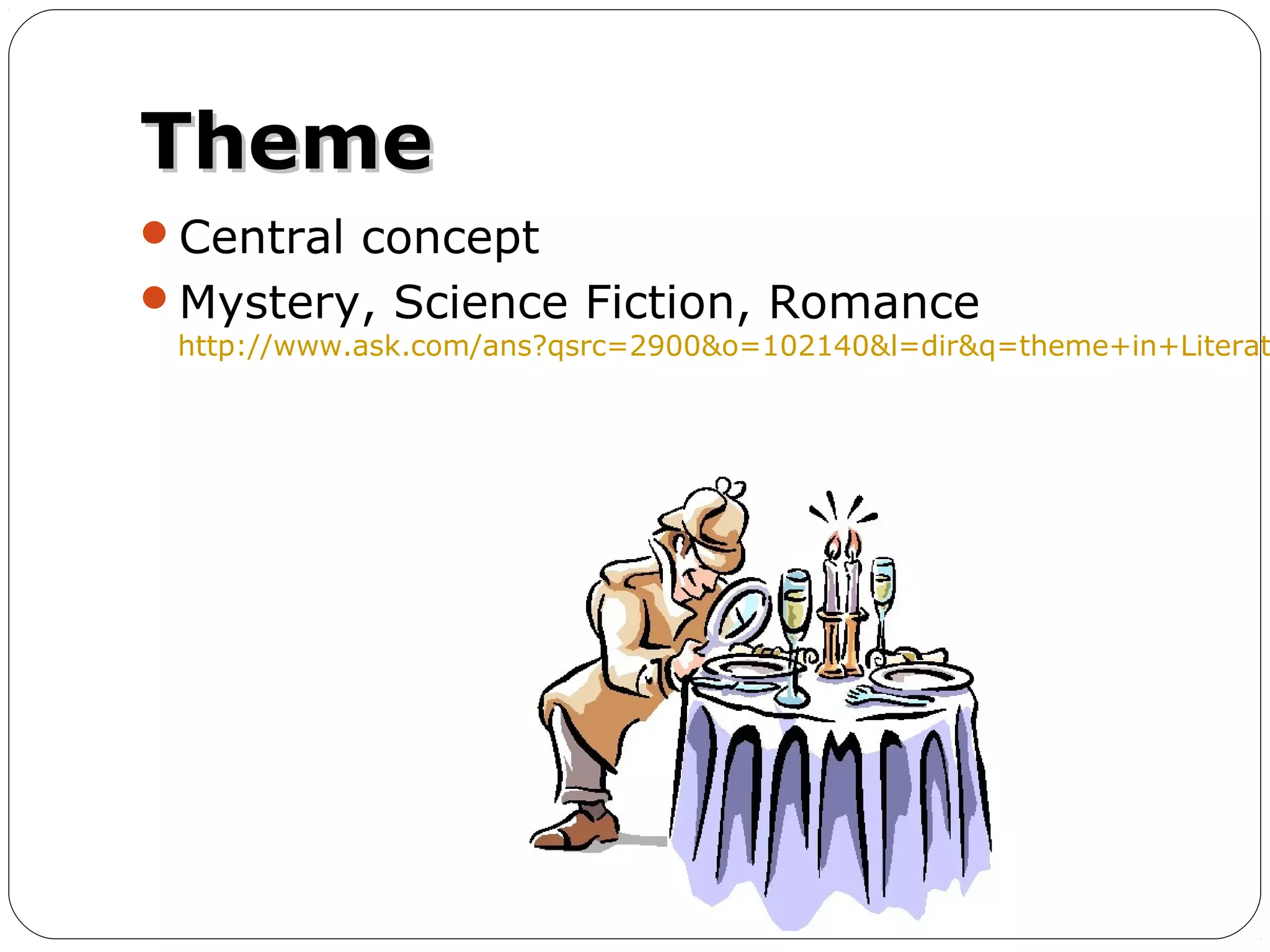 Elements of literature parts of story 1 | PPT