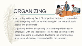 Elements of management | PPTX | Human Resources | Business