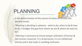 Elements of management | PPTX | Human Resources | Business