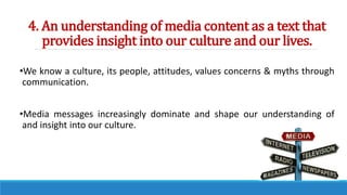 Elements of media literacy | PPTX