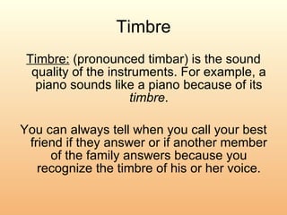 Elements Of Music | PPT