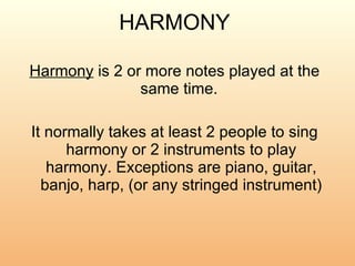 Elements Of Music | PPT