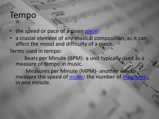 Elements of Music | PPTX
