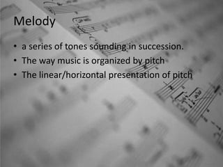 Elements of Music | PPTX