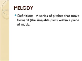 Elements of music | PPT