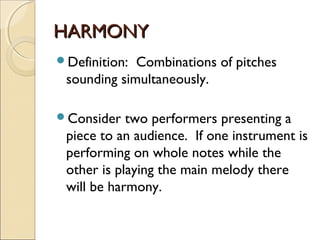 Elements of music | PPT