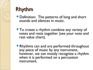 Elements of music | PPT
