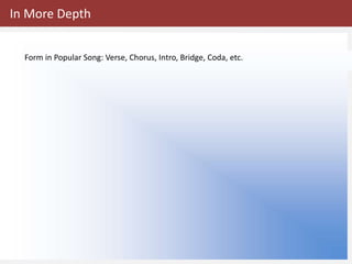 Elements of Music: Form | PPTX