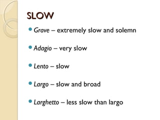 Elements of music great | PPT