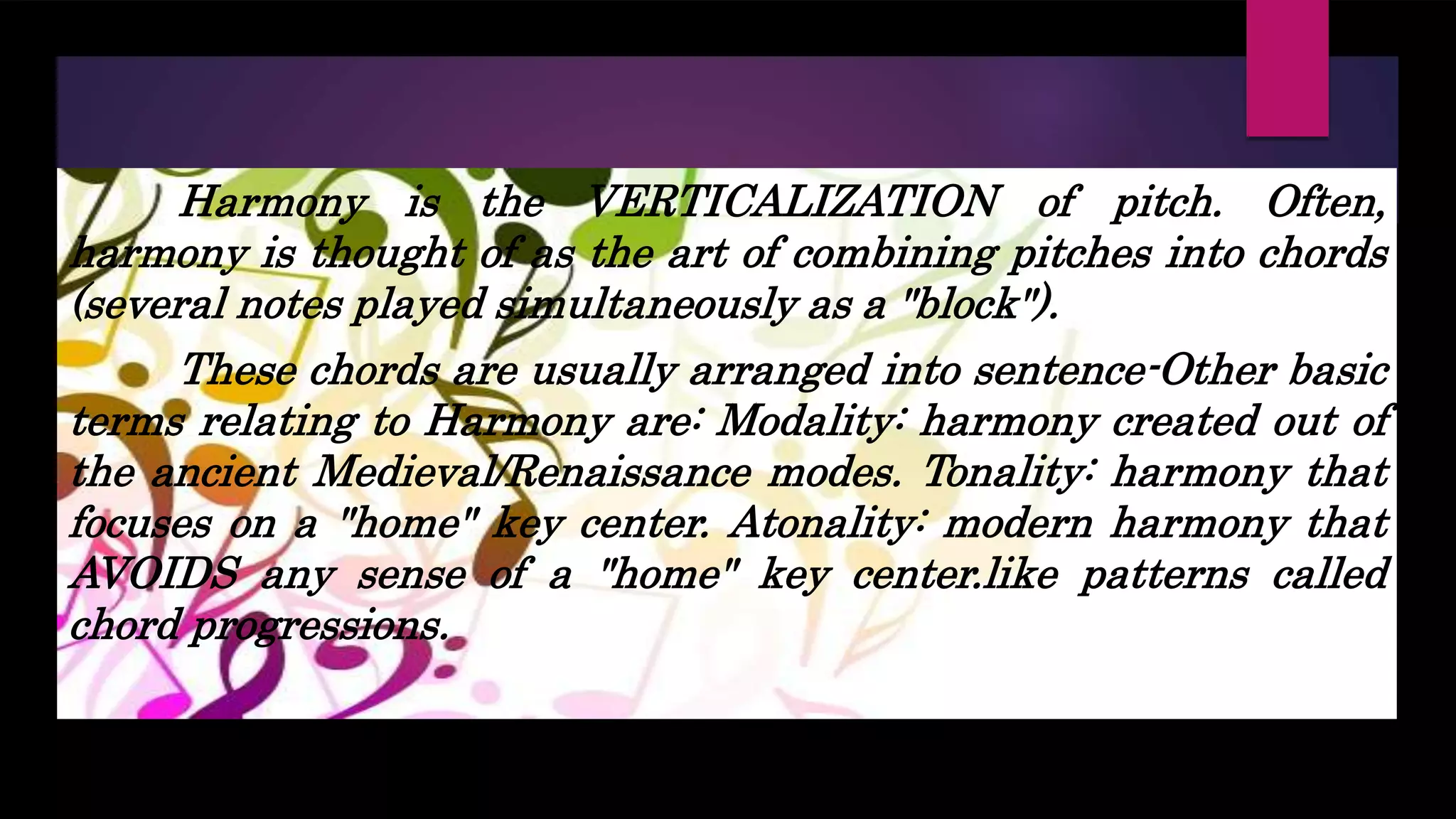 Elements of music ppt | PPTX