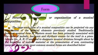 Elements of music ppt | PPTX