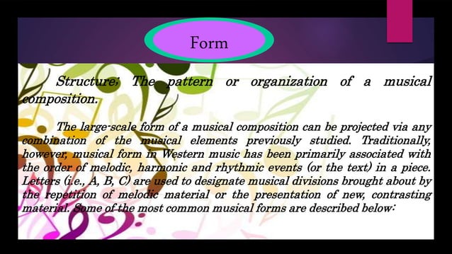 Elements of music ppt | PPTX | Classical Music | Music