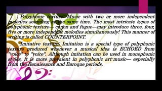 Elements of music ppt | PPTX