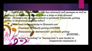 Elements of music ppt | PPTX