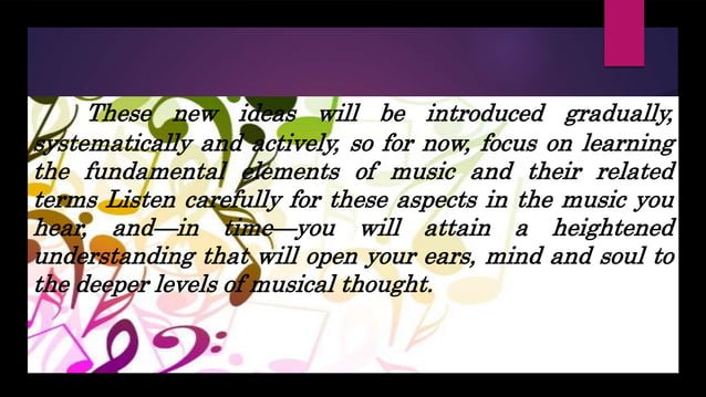 Elements of music ppt | PPTX | Classical Music | Music