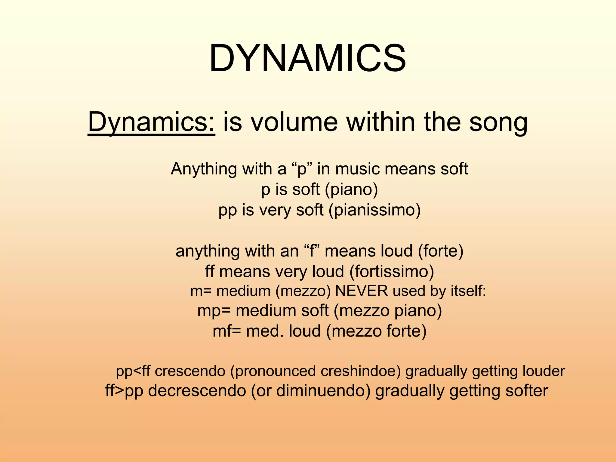 elements of music - ppt overview.ppt | Music | Entertainment