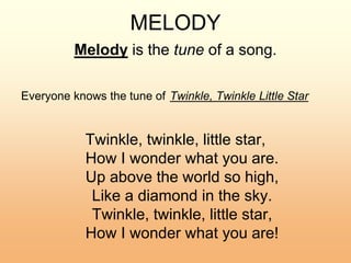 elements of music - ppt overview.ppt | Music | Entertainment