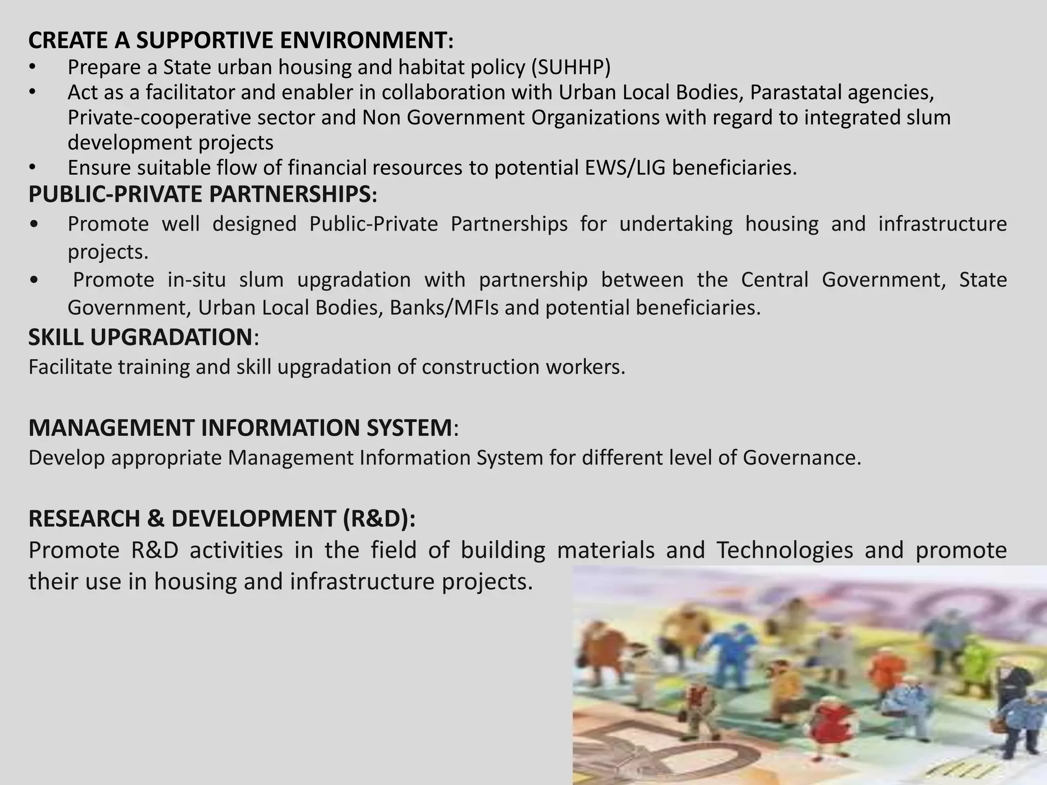 Elements of national housing policy | PPTX